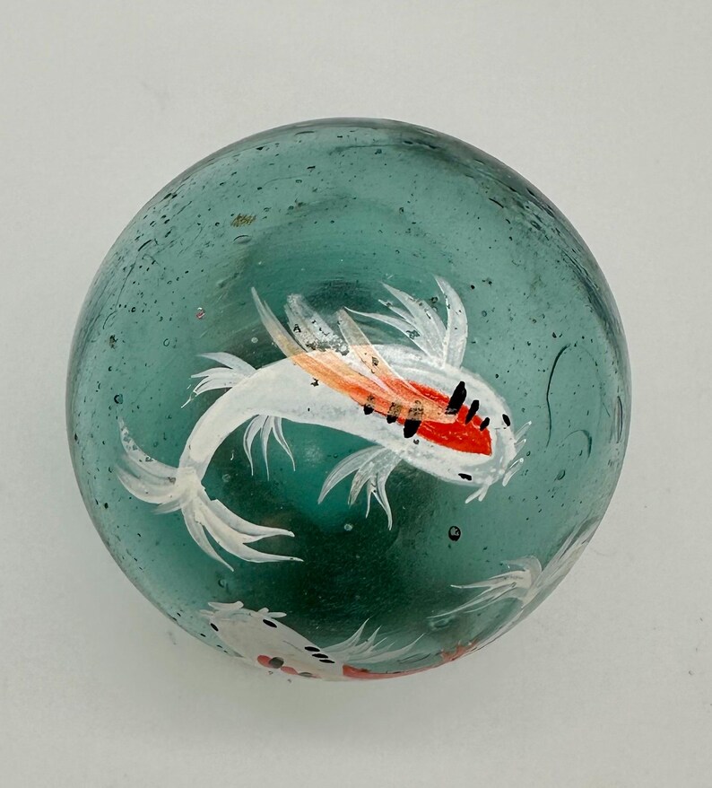 Handpainted Koi Design Japanese Fishing Float - Etsy
