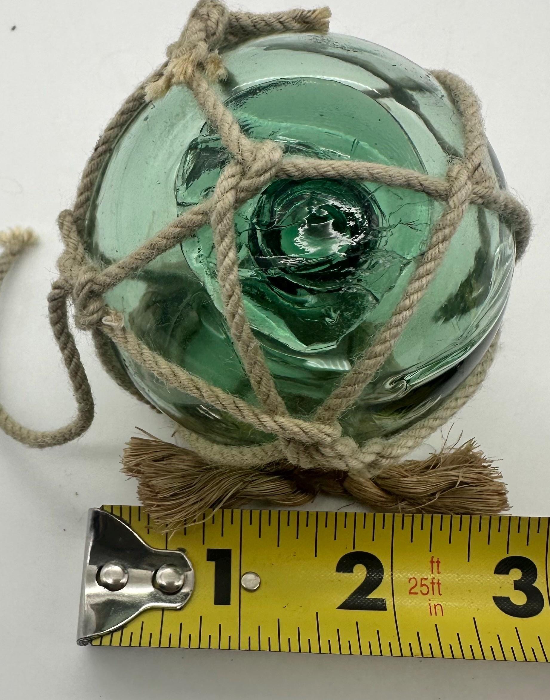 2.75 Inch Japanese Clear Blue Float With Blue Swirling and Lots of ...