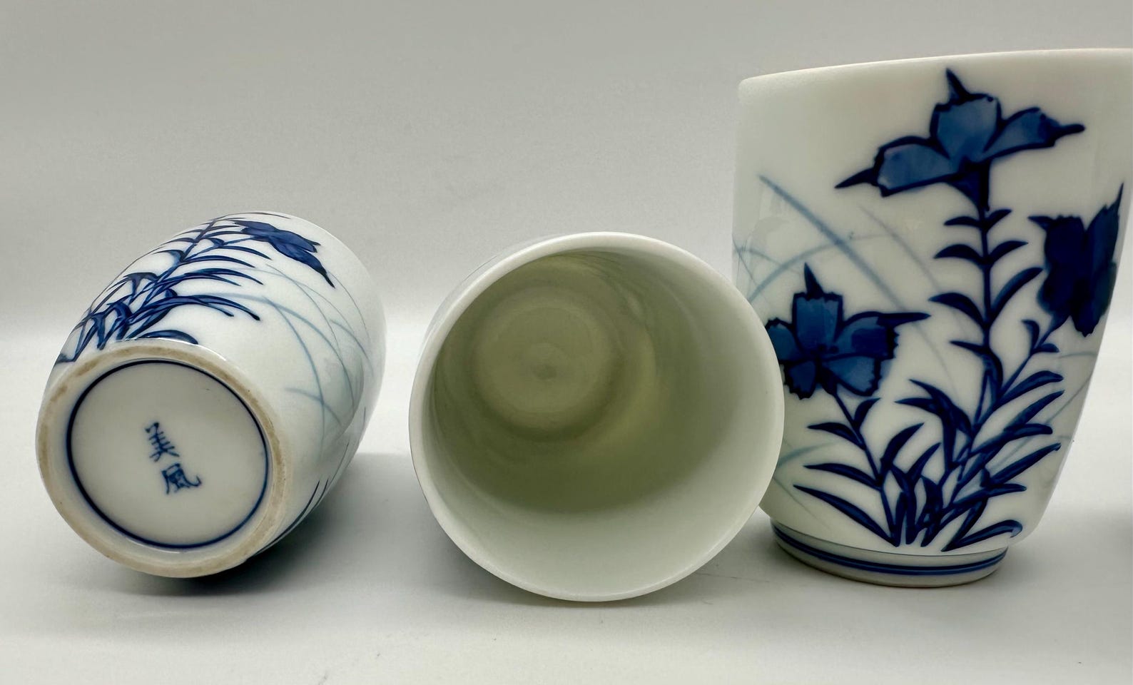 Japanese Tea Cups From Kanto Region - Etsy