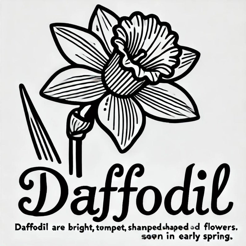 Flowers for Coloring - Etsy