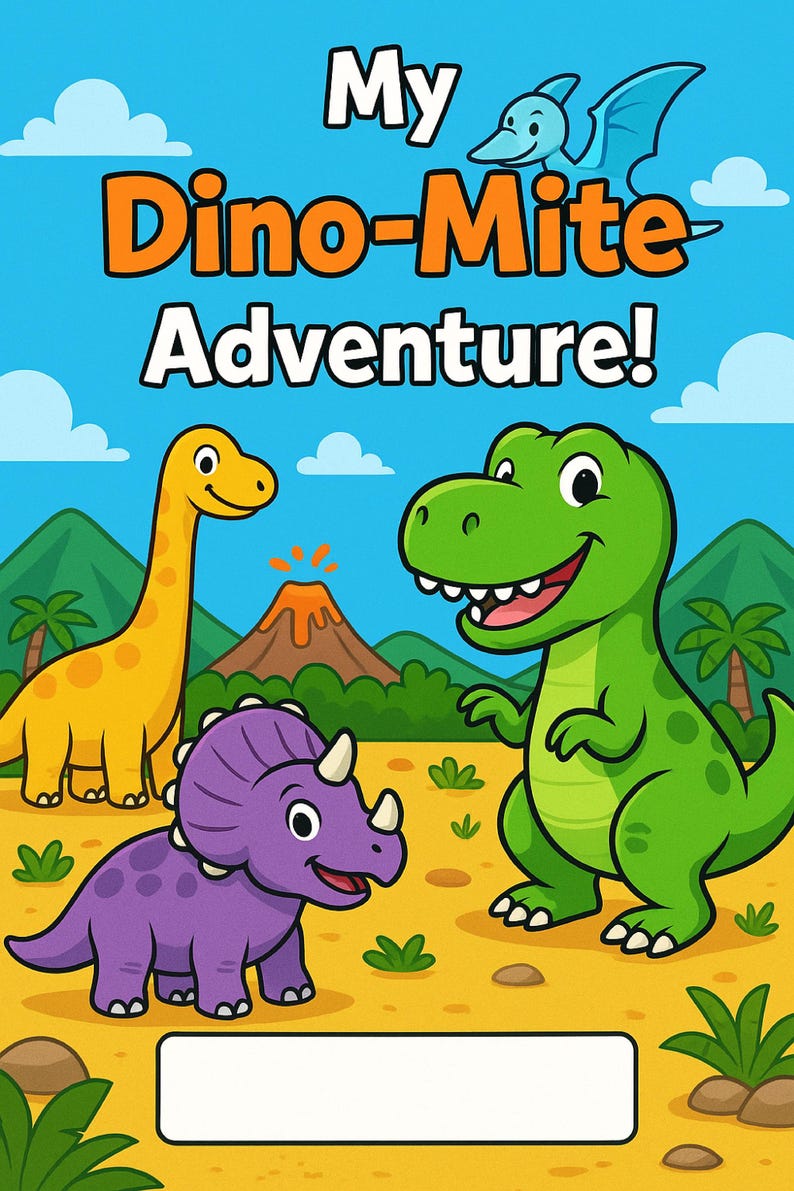 Dinosaur Coloring Book for Kids | Funny & Educational Printable ...