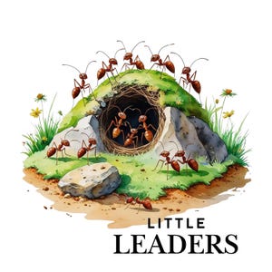 Ant Farm Eco Clipart, Cute Ant Nest PNG, Green Living Teamwork Stickers ...