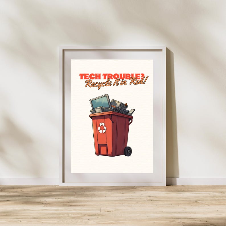 Sort It Right Recycling Poster for Kids – Digital Download Waste ...