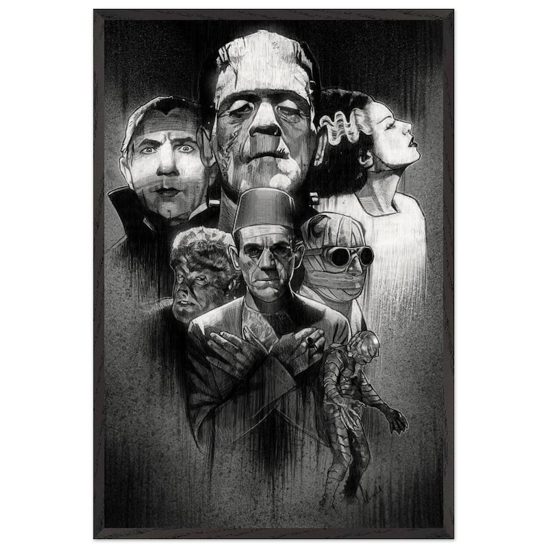 Universal Monsters - Etsy