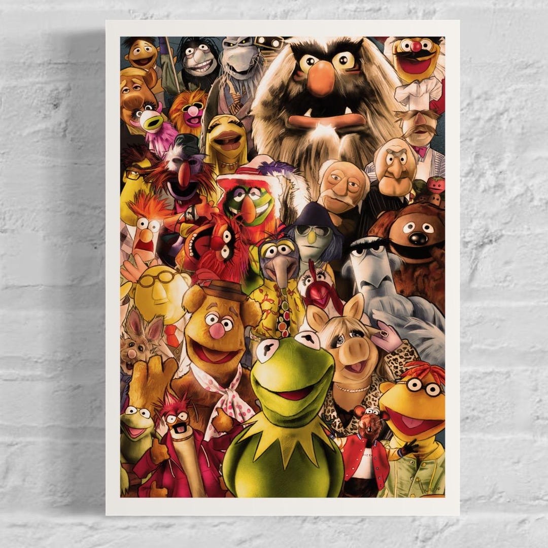 The Muppets A3 300gsm Giclée Art Print - Etsy
