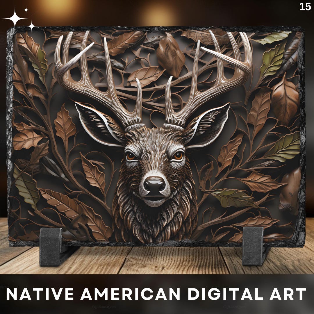 Deer, Native American, Digital Art 15, Indian, Indian Handmade, Indians ...