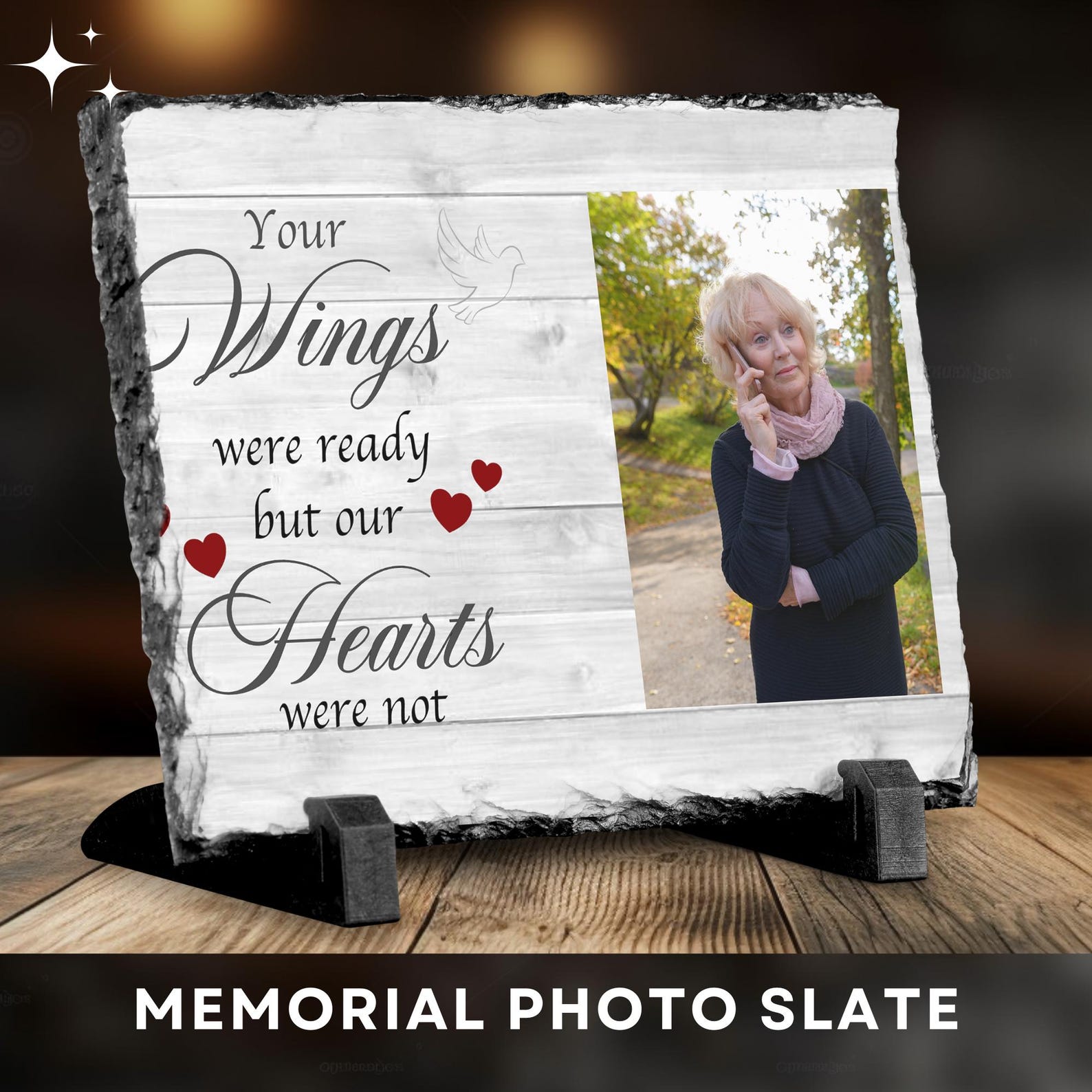 Memorial Photo Slates | Thoughtful Memorial and Remembrance Gifts ...