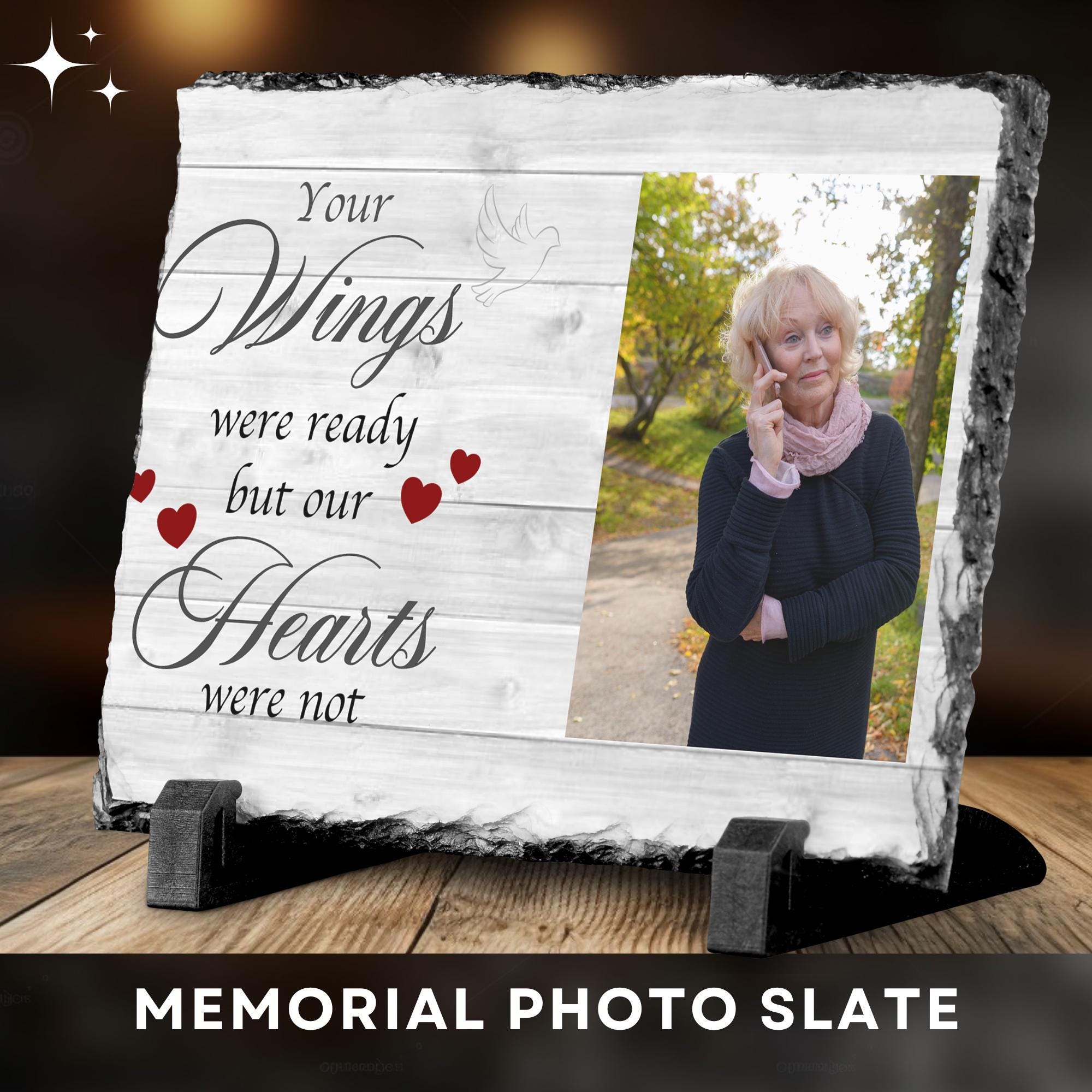 Memorial Photo Slates | Thoughtful Memorial and Remembrance Gifts ...