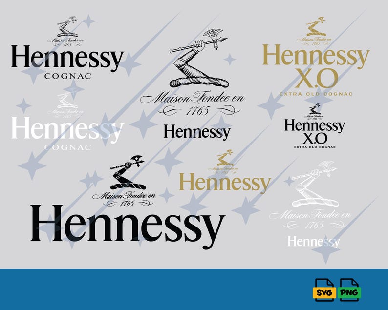 HENNESSY SVG and PNG Files Ready to Use for Cricut - Etsy