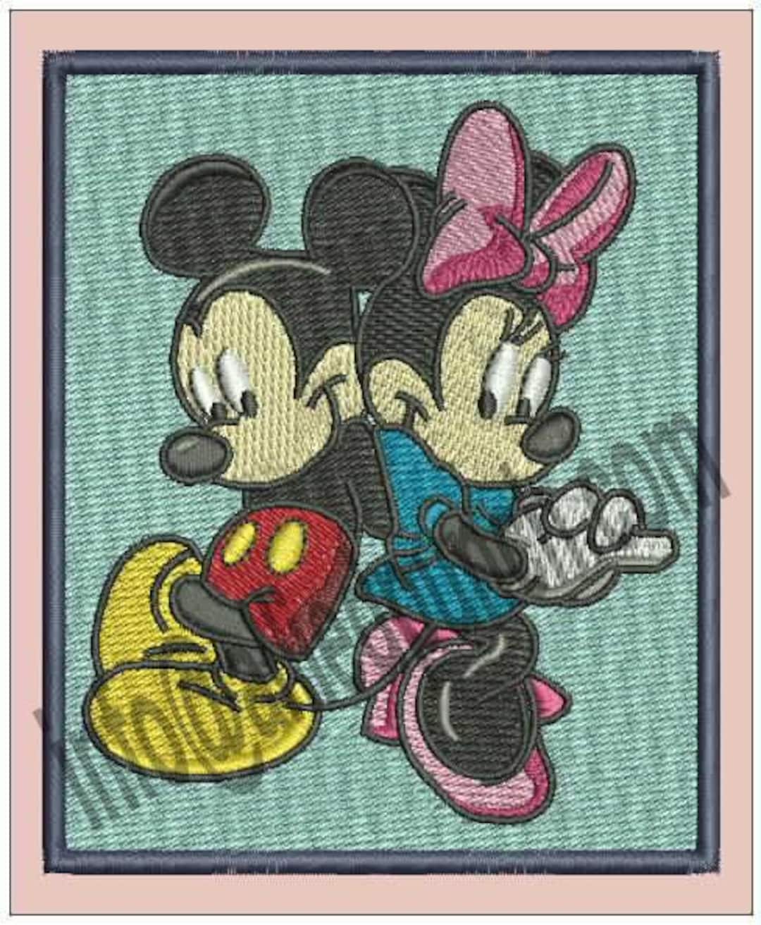 Mickey Mouse Embroidery Design, Cut Mickey Mouse Machine Embroidery ...