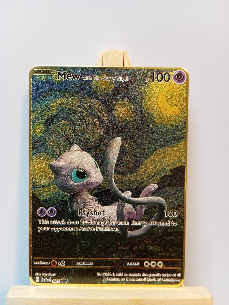 Mew - Pokemon Card - Etsy