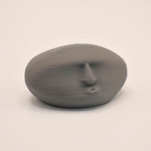 Ooo Rocks | Cute Meme Decor, 3D Printed Moai Head Rock Statues, Cute ...