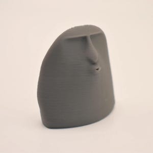 Ooo Rocks | Cute Meme Decor, 3D Printed Moai Head Rock Statues, Cute ...