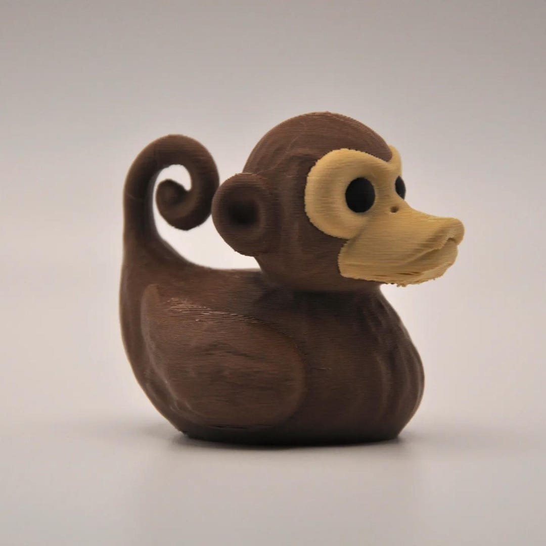 Monkey Duck | Fun Duck | Ducking | Custom Duck | Animal Duck | Animal ...