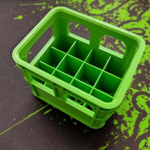 Customizable & Stackable Mini Milk Crate Battery Storages - AA, AAA ...