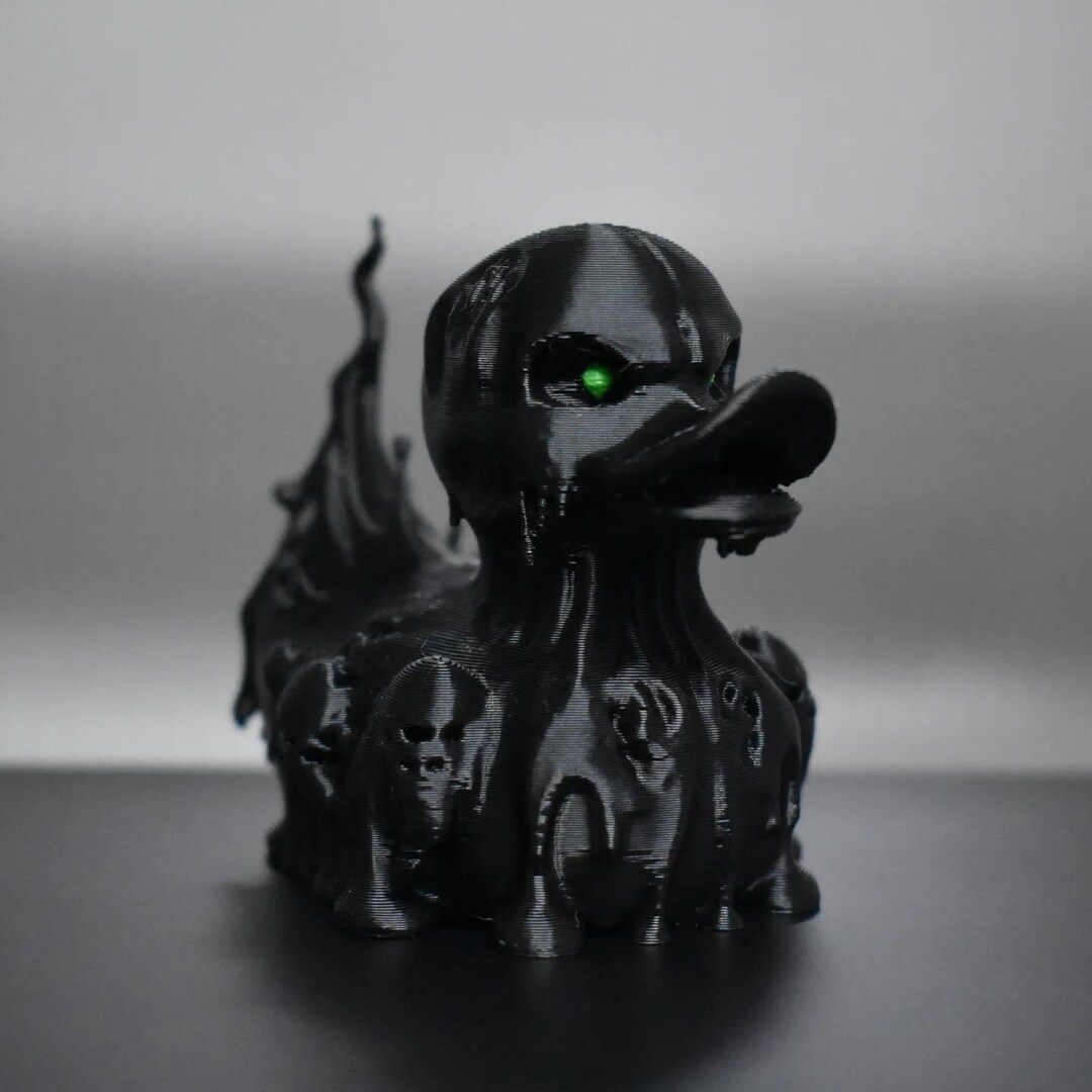 Evil Duck | Fun Duck | Ducking | Custom Duck | Demon Duck | Halloween ...