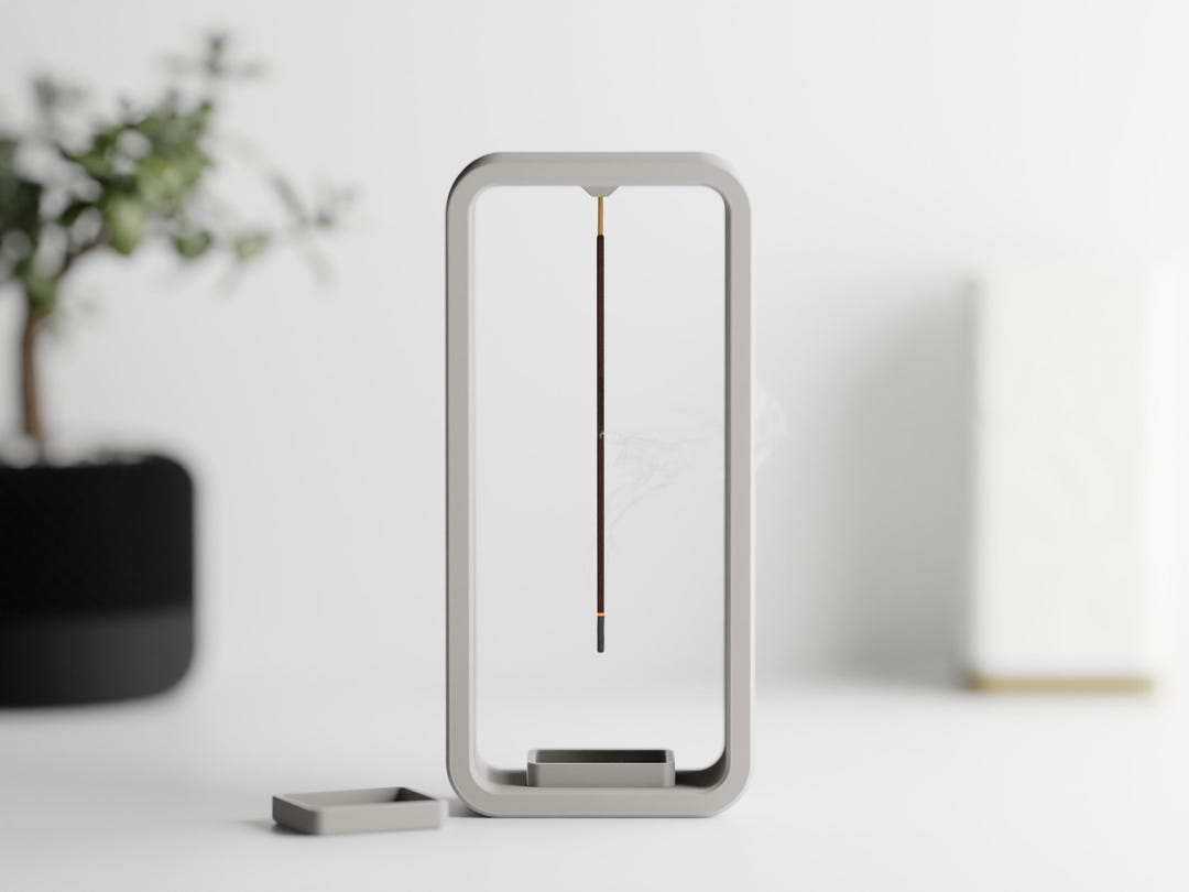 Eco Burner - Modern Incense Holder & Ash Catcher, Contemporary Design ...