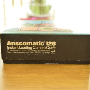 GAF Anscomatic 126 Camera - Etsy