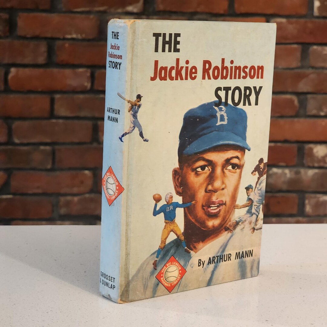 The Jackie Robinson Story by Arthur Mann - 1956 Vintage Baseball ...