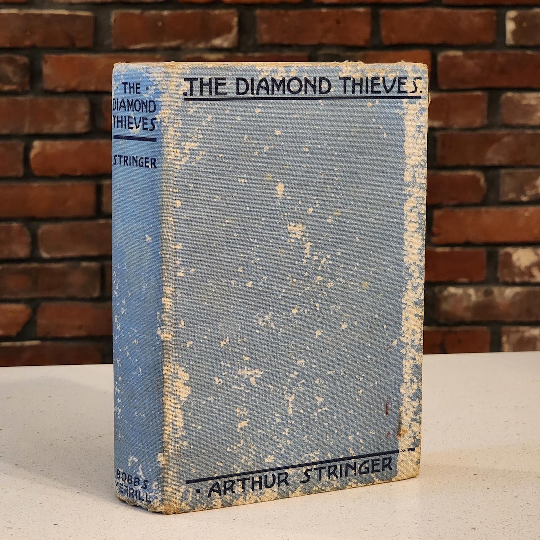 1923 Antique Hardcover - the Diamond Thieves by Arthur Stringer - Etsy