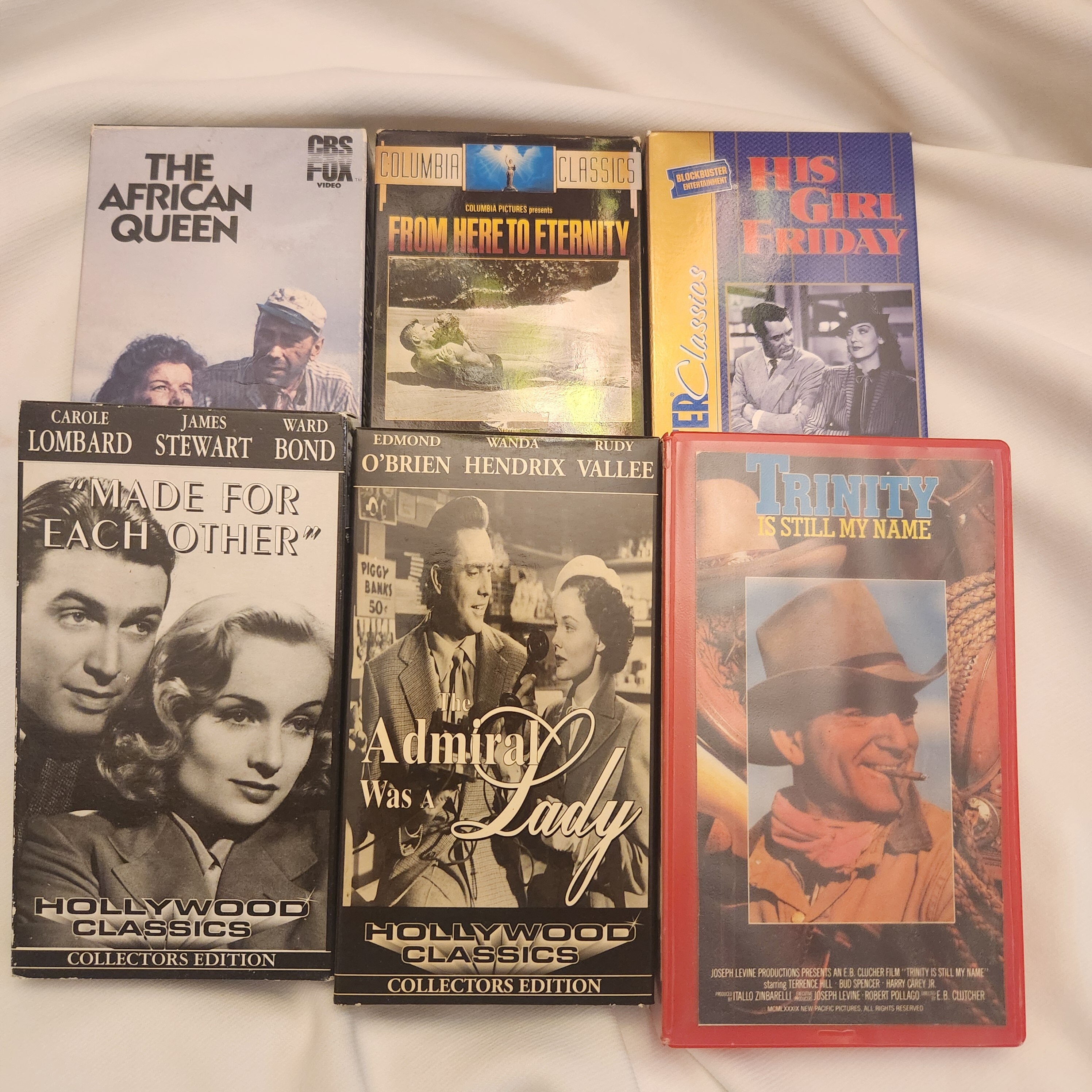 6 Vintage 1990 's VHS Tapes With Classic Movies - Etsy