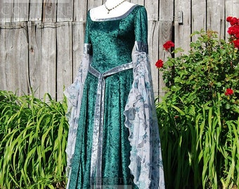 Pre raphaelite dress | Etsy