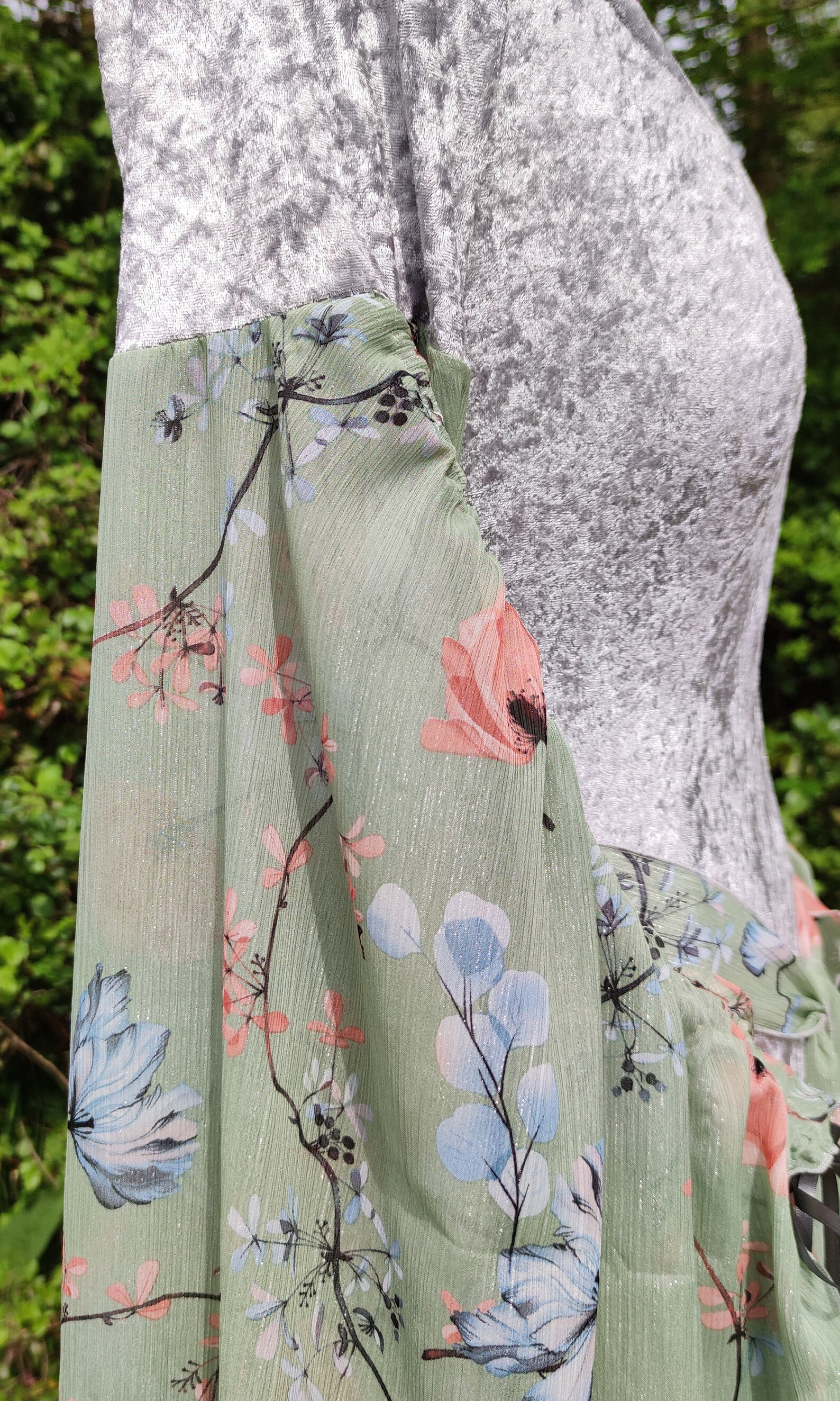 Velvet Forest Wedding Dress Medieval Viking Celtic Pagan - Etsy