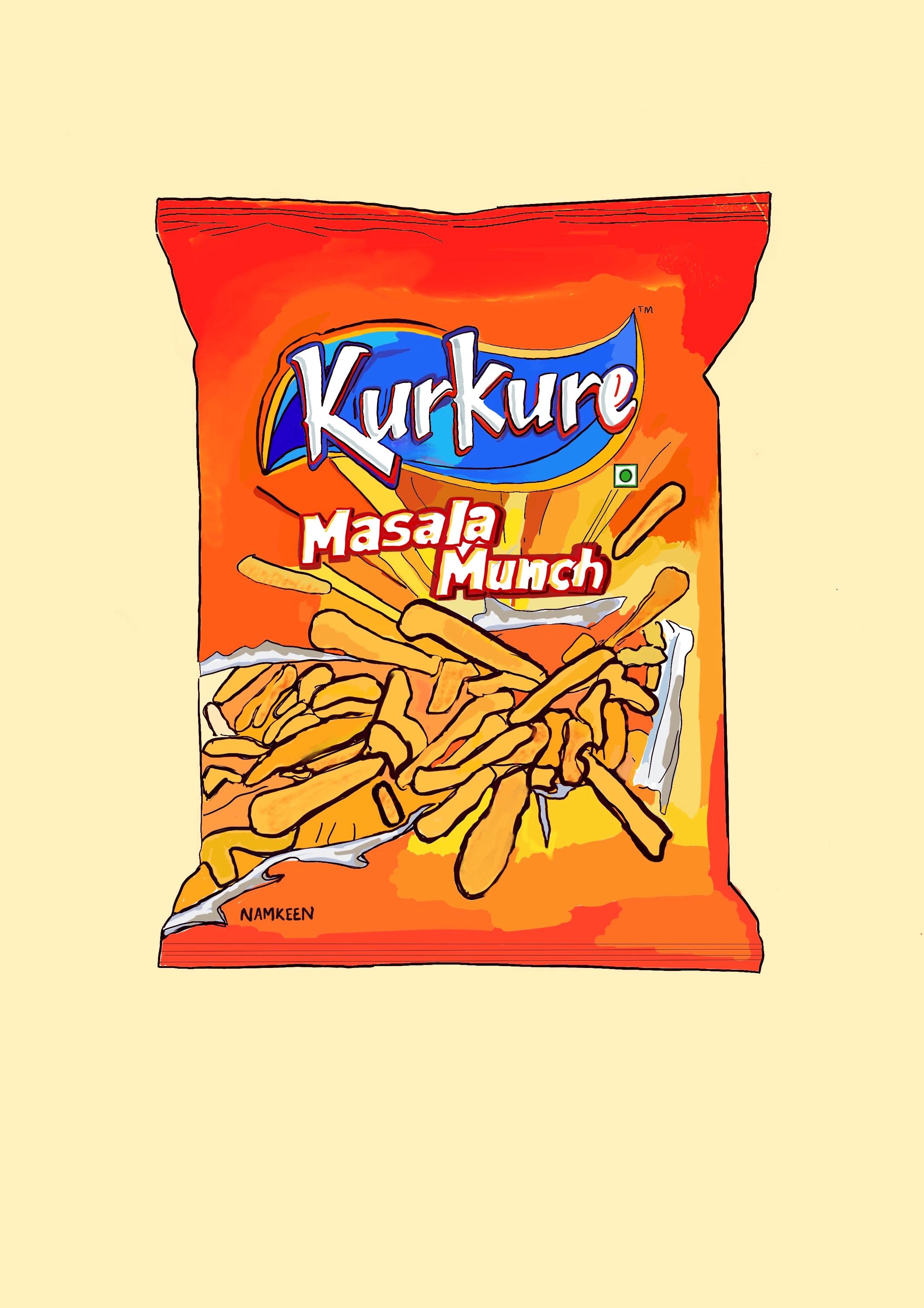 Kurkure Digital Print - Etsy