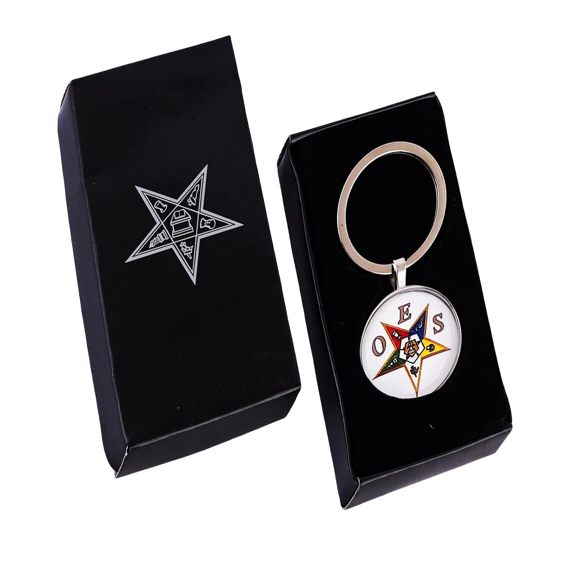 Star Masonic Keyring Masonic Symbolic, Perfect for Freemasons ...