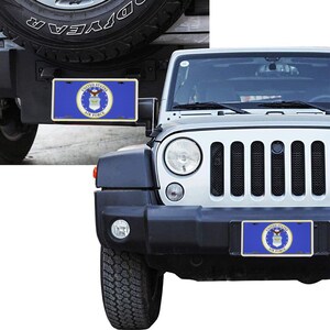 License Plate for US Air Force| Standard Size 6" X 12", Cars, Suvs ...