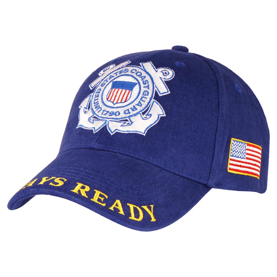 United States Coast Guard, US Military Cap, Adjustable Velcro Strap ...