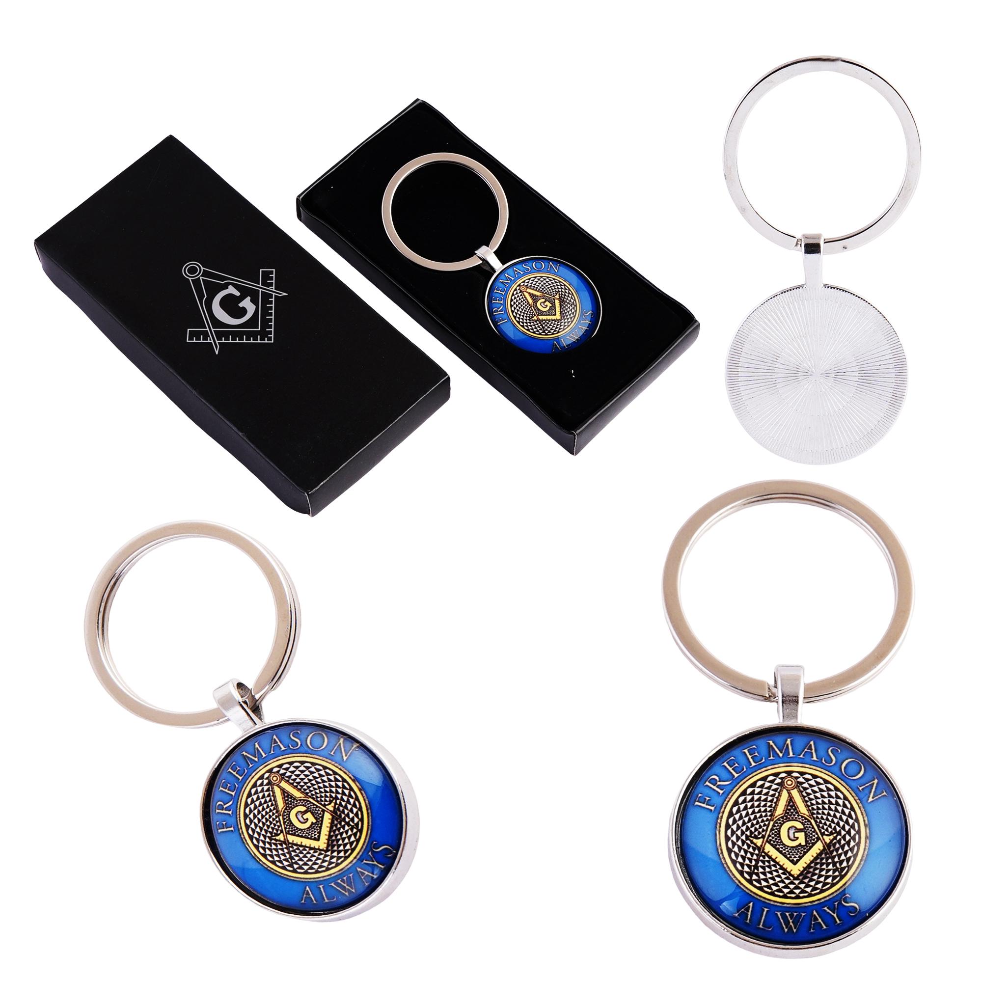 Freemason Always, Masonic Keyring Masonic Symbolic, Perfect for ...