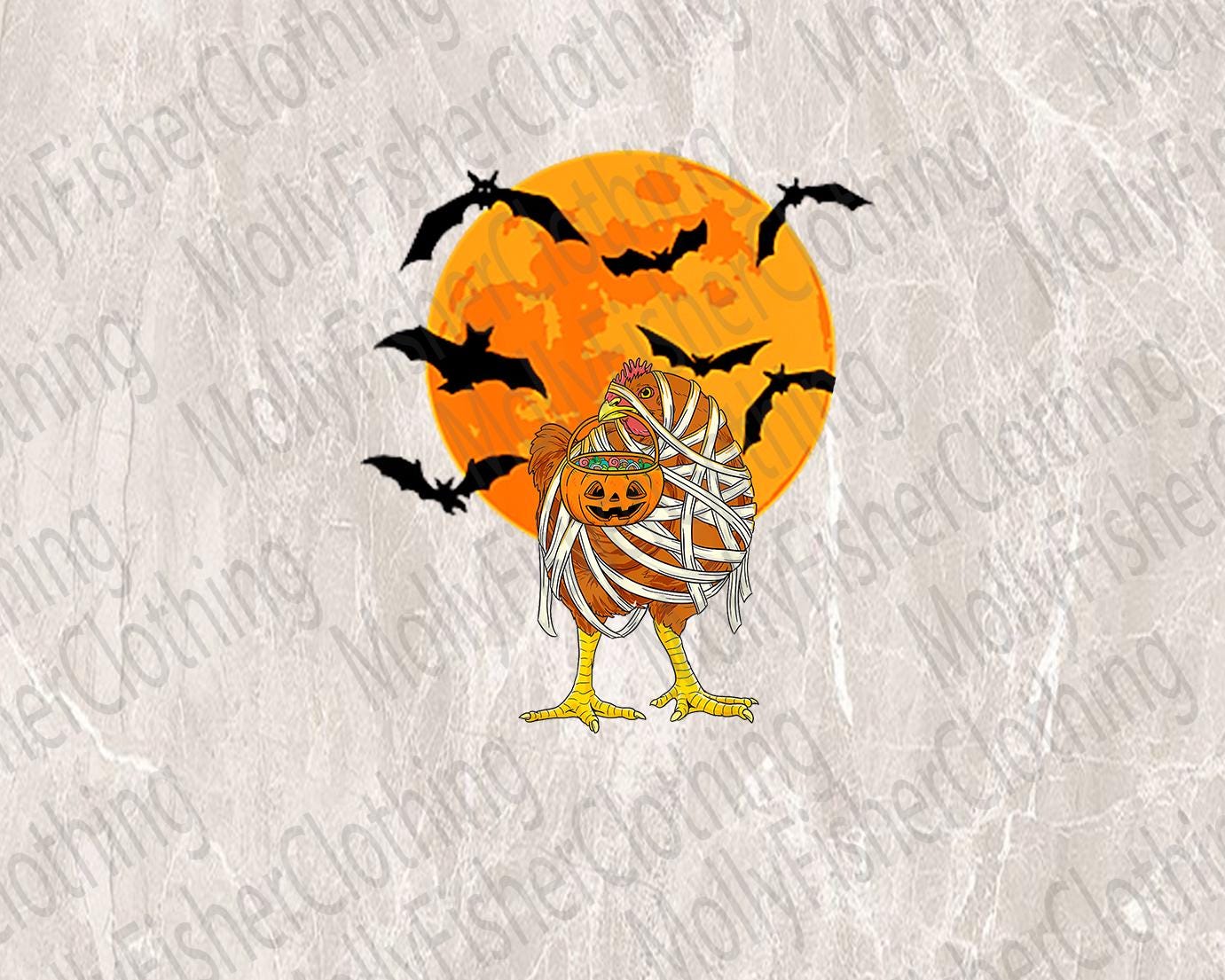 Chicken Sheet PNG, Ghost Chickens Png, Halloween Chickens Png, Fall Png ...