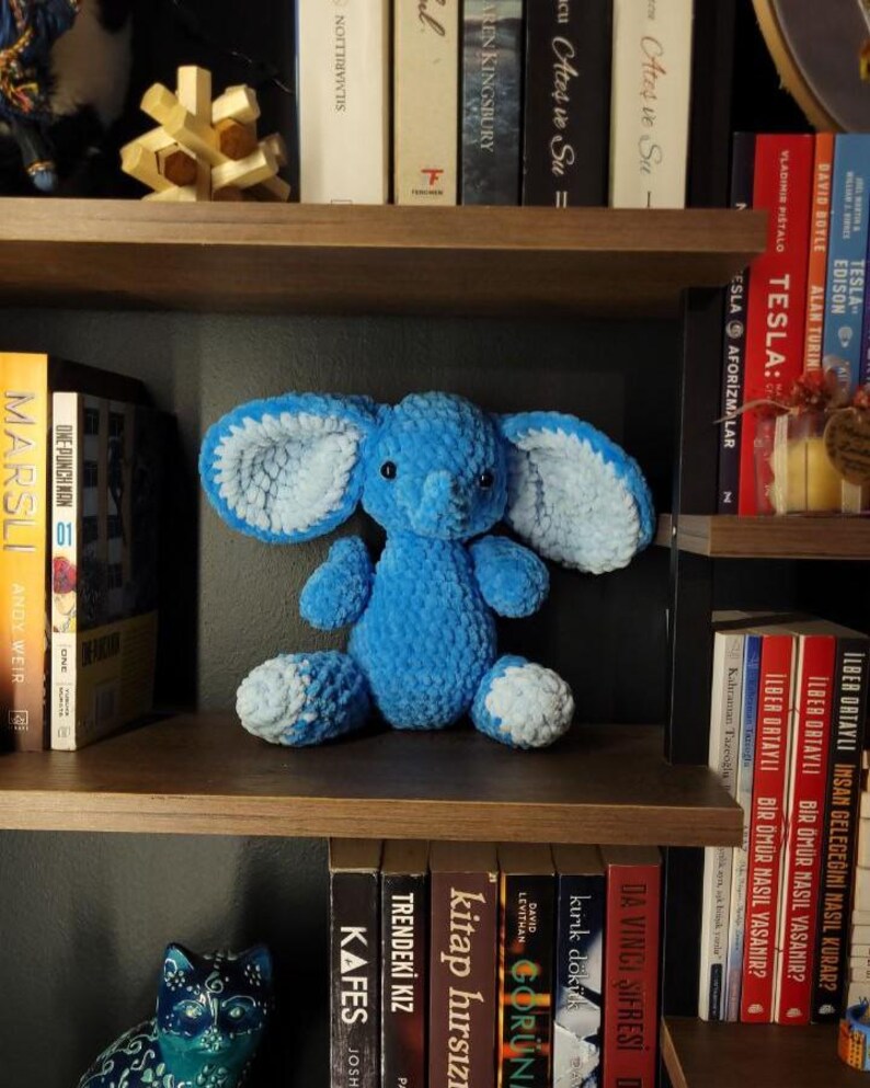 PREORDER Elephino Elephant Crochet Plushie Amigurumi Stuffed Animal ...