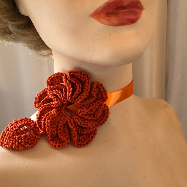 Ribbon Tie Necklace - Etsy