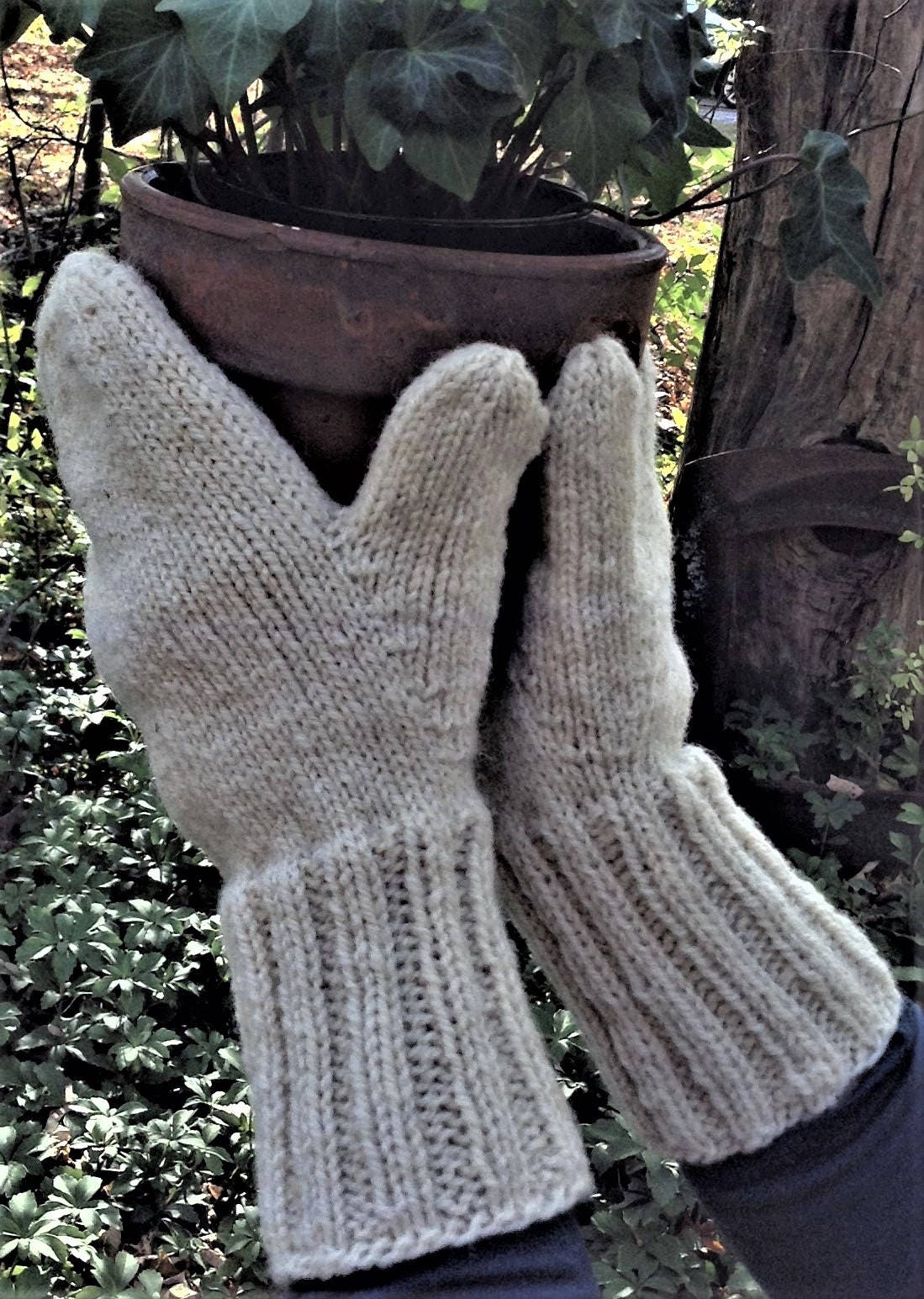Heavy Winter Mittens - Etsy