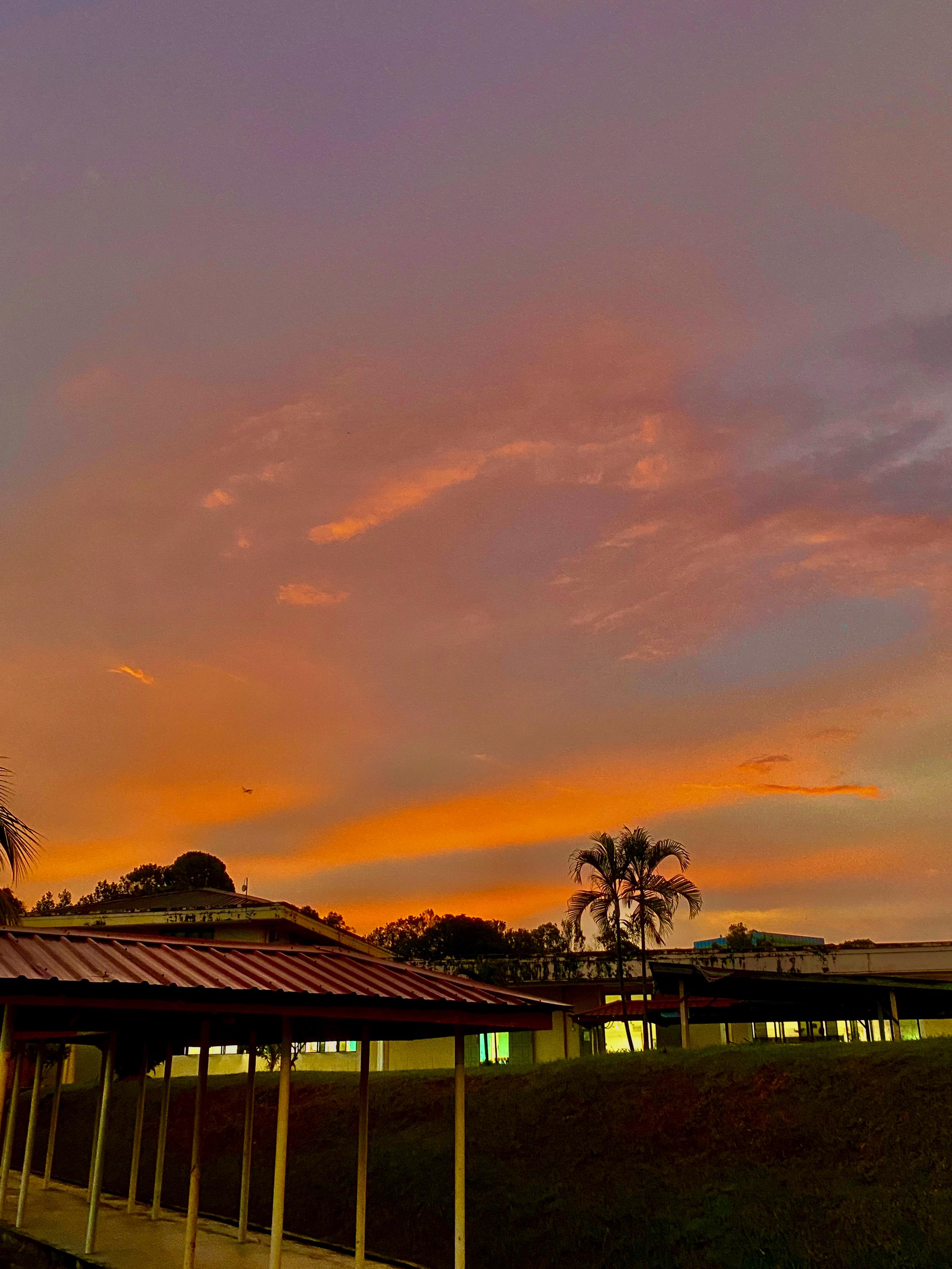 The Orange Sky - Etsy