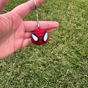 Spider-man Keychain Crochet - Etsy