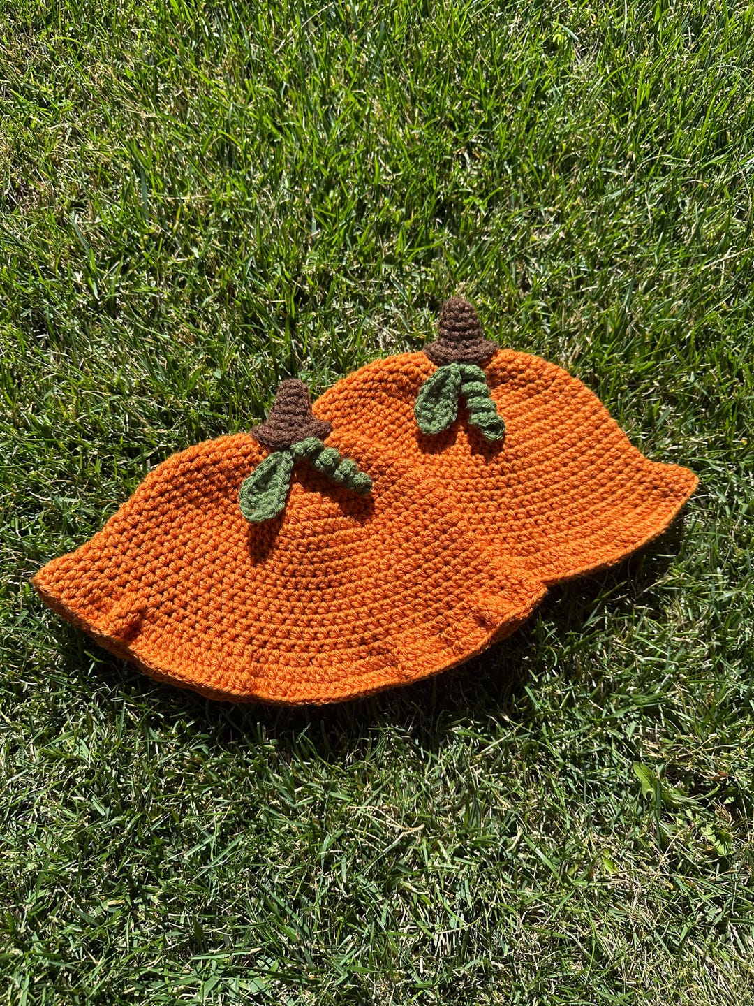Pumpkin Bucket Hat Crochet - Etsy