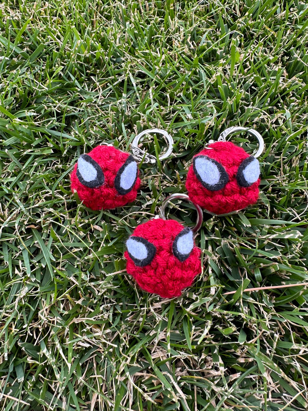 Spider-man Keychain Crochet - Etsy