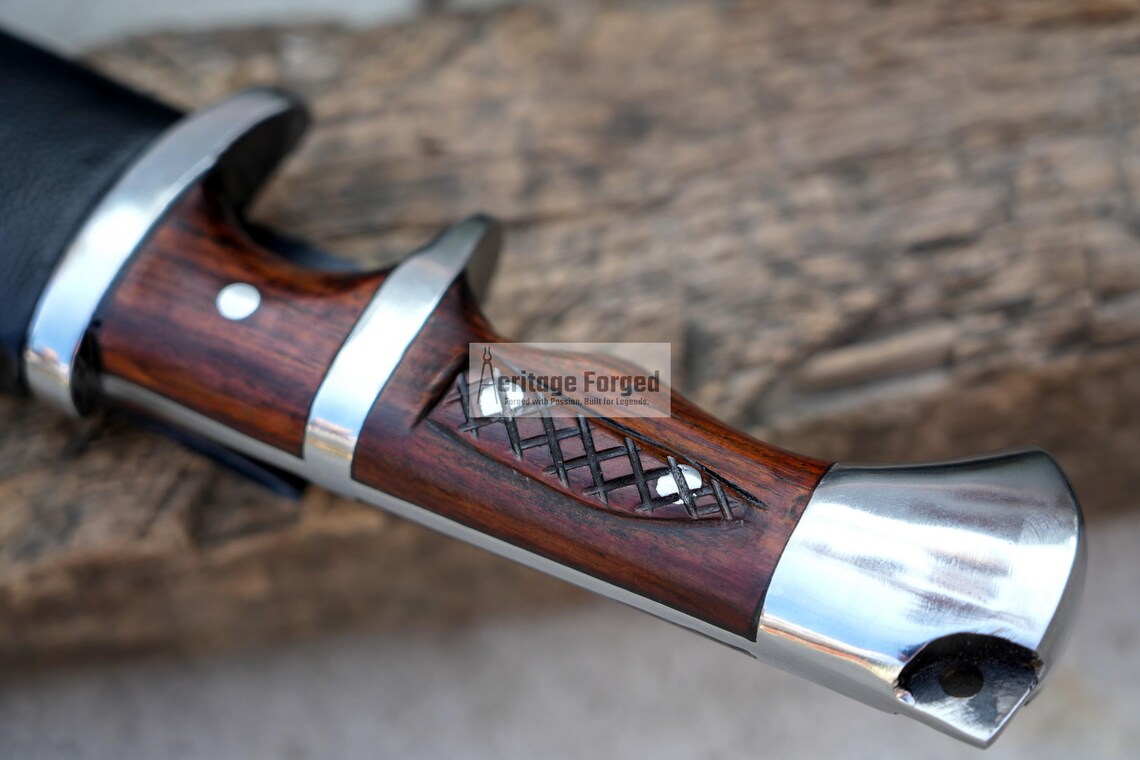 TANTO SWORD /15 Inches Long Blade Hand Forged Tanto Knife/leaf Spring ...