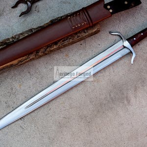 V VIKING SWORD/24 Inches Long Blade Hand Forged Sword/leaf Spring of ...