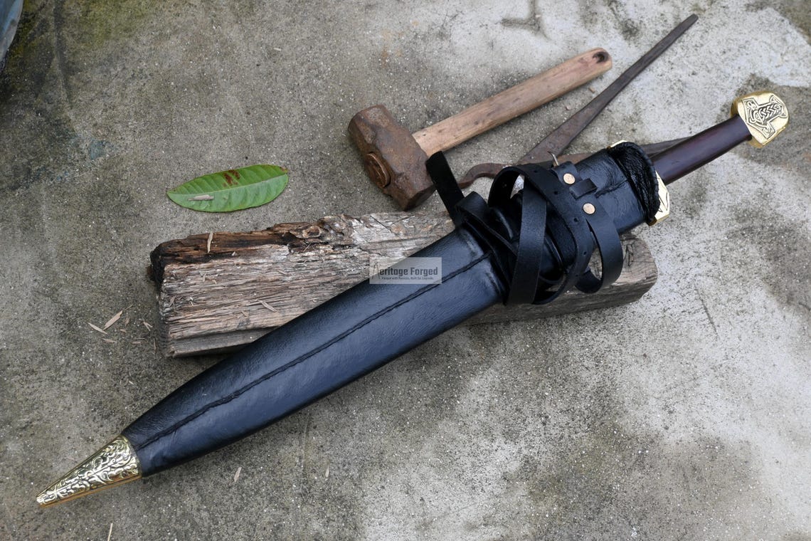 GLADIUS SWORD /20 Inches Long Blade Hand Forged Sword/ Gladius Machete ...