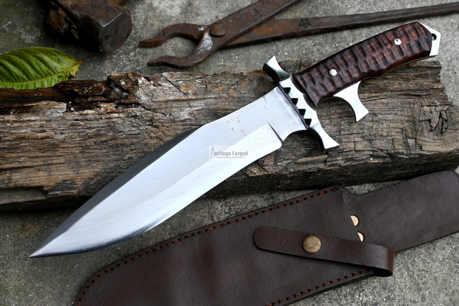 RAMBO V KNIFE/ Rambo Last Blood Knife/10 Inches Long Blade Hand Forged ...