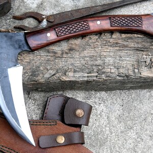 KAMA Knife/traditional Japanese Knife/farmer Sickle /leaf Spring of ...