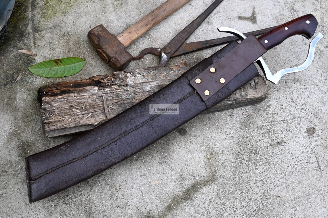 PARANG MACHETE / Large Jungle Machete/18 Inches Long Blade Heavy Duties ...