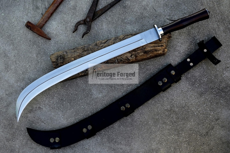 DACIAN FALX SWORD /23 Inches Long Blade Hand Forged Sword/ Tempered ...