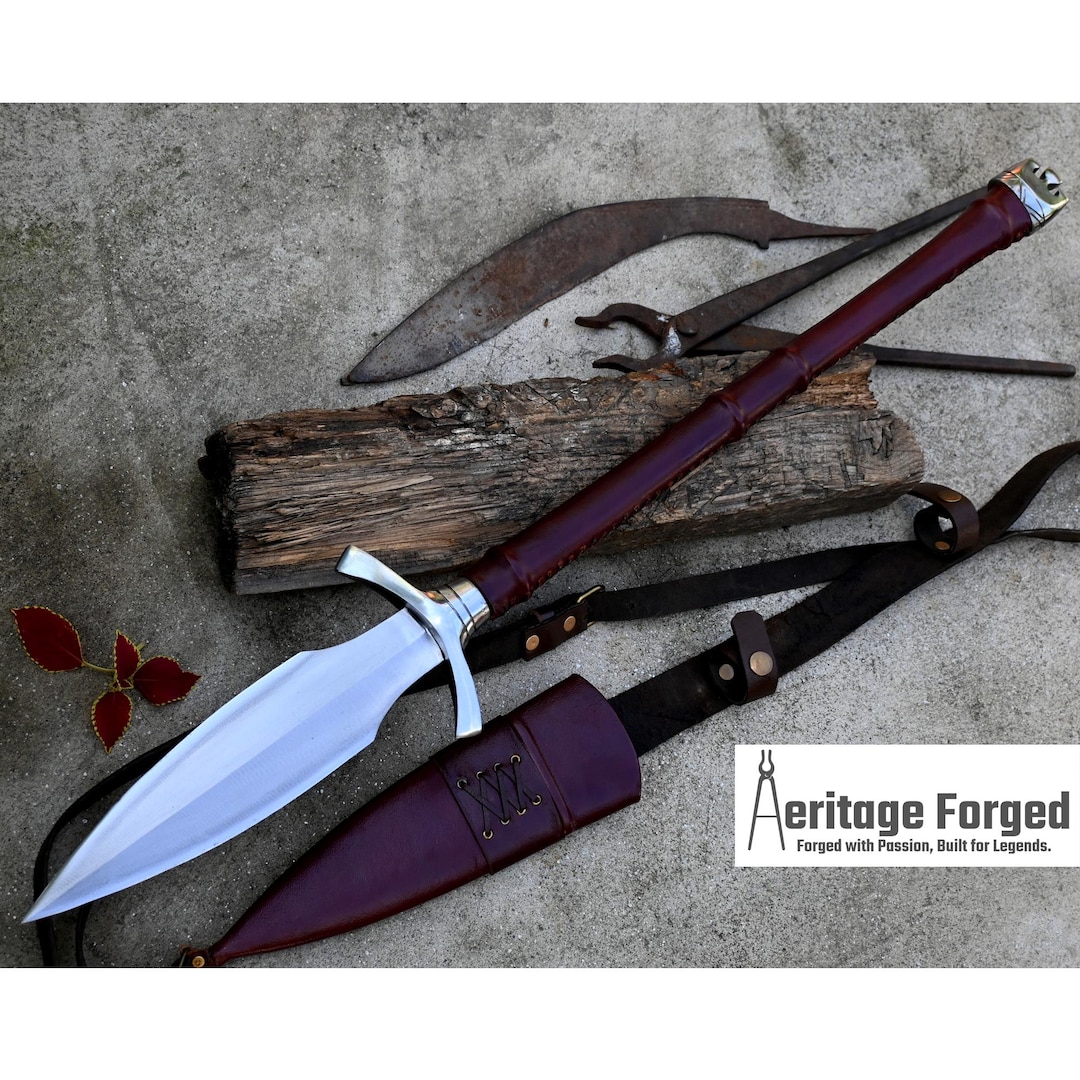 NORSEMAN SPEAR / Hand Forged Spear /10 Inches Long Blade Spear ...