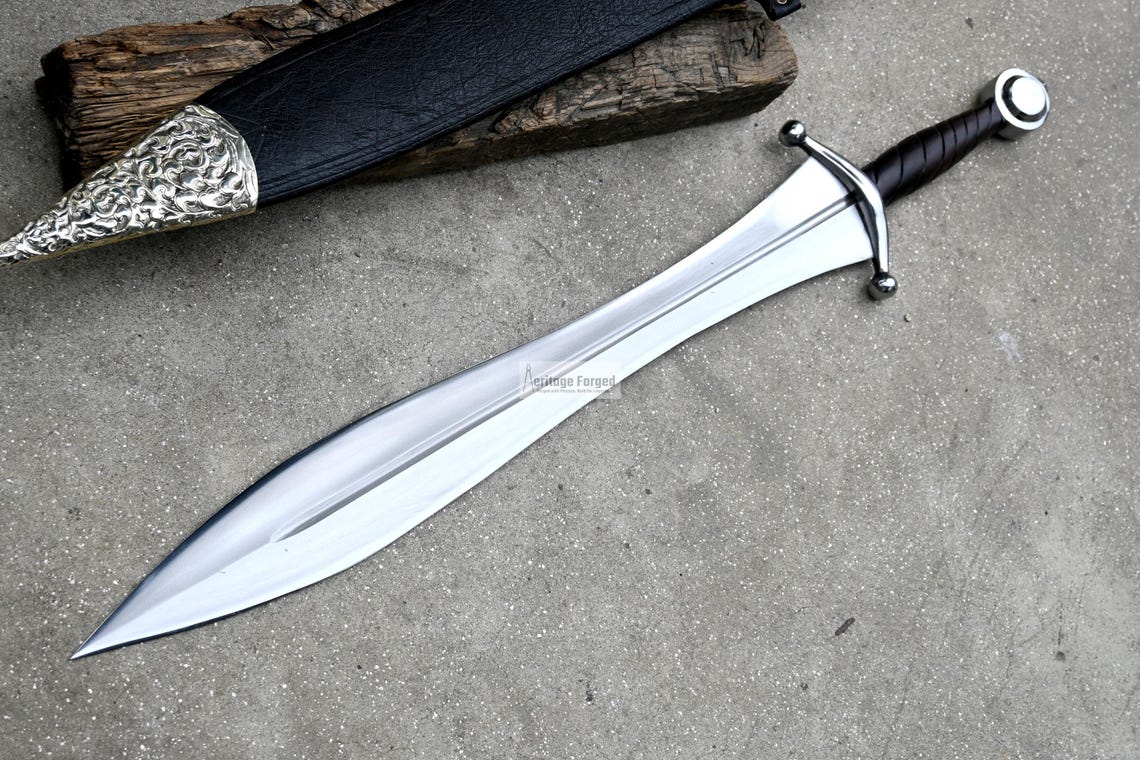 VIKING SWORD/24 Inches Long Blade Hand Forged Sword/leaf Spring of ...