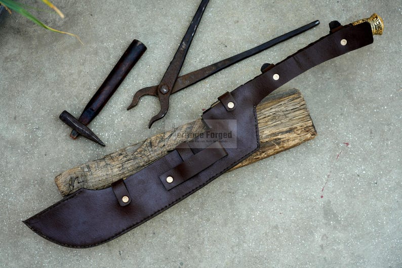 EXTRA LARGE CHOPPER / Large Jungle Cleaver /blade Heavy Duties Machete ...